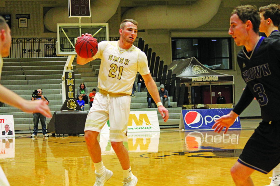 TUESDAY MEN’S BASKETBALL: Mustangs shoot lights out in win over Crown ...